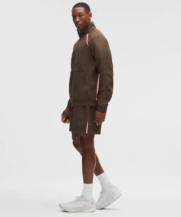 Lululemon Pace Breaker Reflective Linerless Knit Short 7 - Walnut
